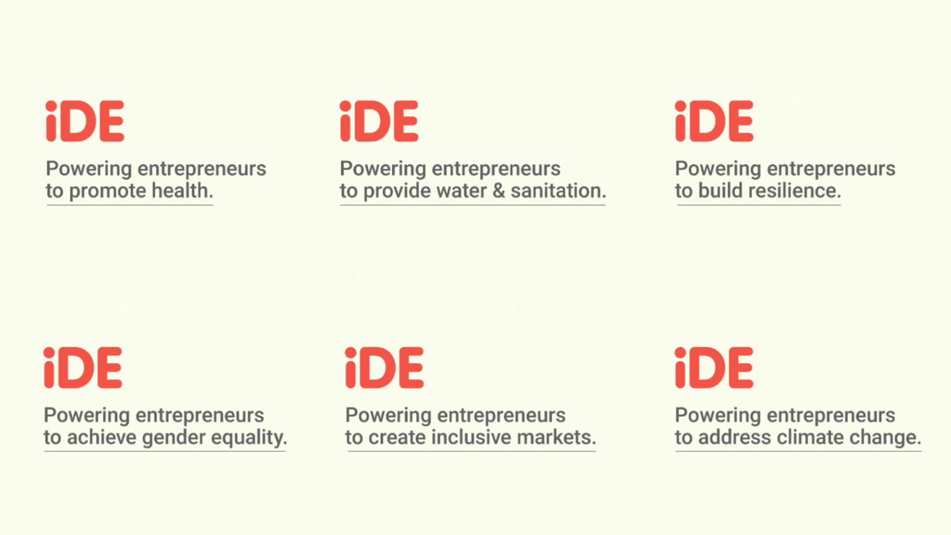 iDE | The evolution and adoption of an iDE tagline