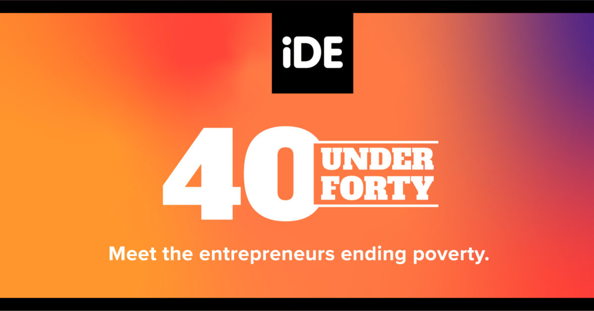 iDE Global | 40 Under Forty
